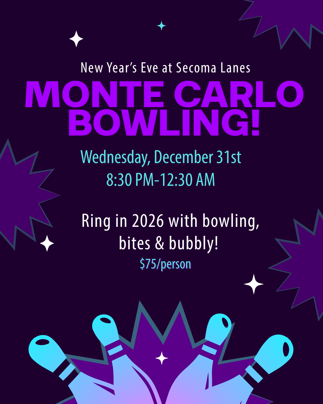 NYE Monte Carlo Bowling - 12/31/2025 – secomalanes